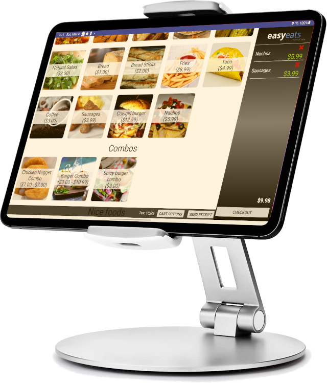 EasyEats Food Truck Point of Sale and Online Ordering Platform.